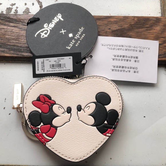 kate spade | Accessories | Nwt Kate Spade X Disney Mickey Minnie Coin ...